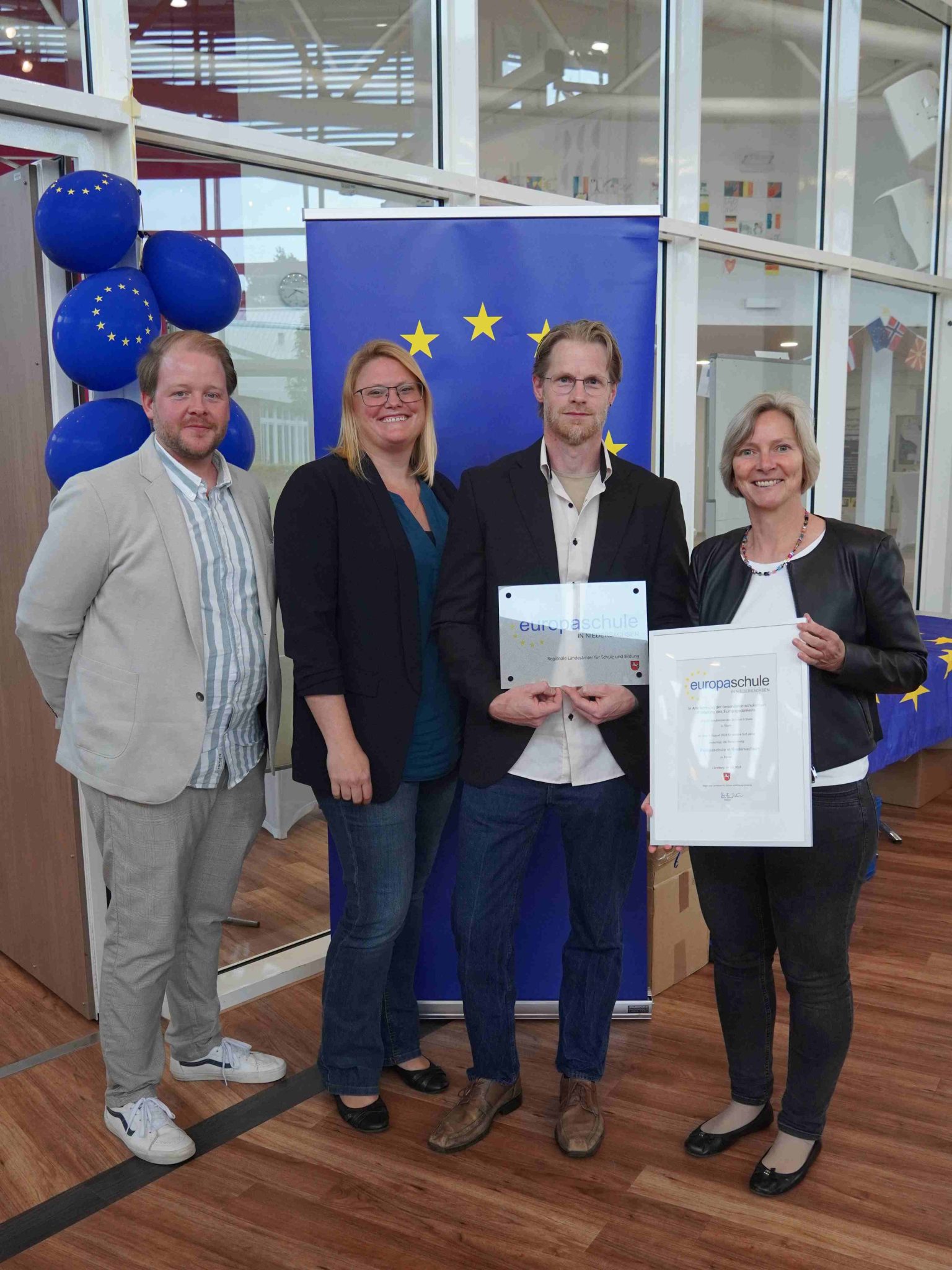 BBS II Stade erneut als Europaschule in Niedersachsen ausgezeichnet ...