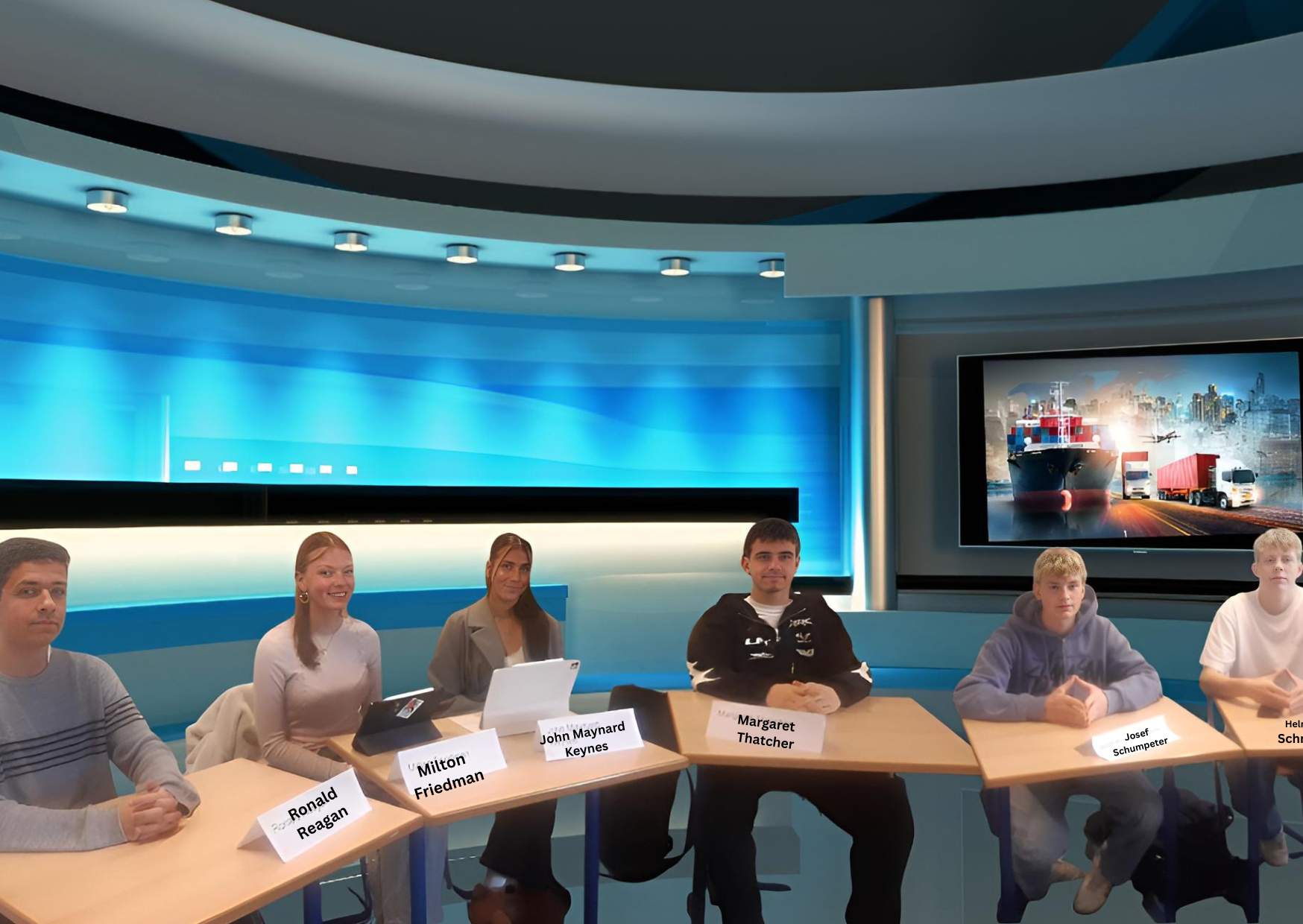 „Was würde Helmut Schmidt sagen?“ – Talkshow mit Keynes, Friedman ...